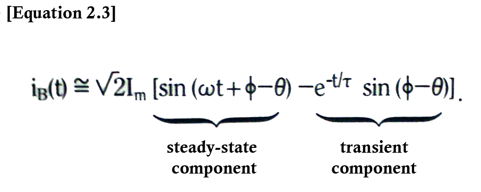 Transient Currents in DC and Single-Phase AC Inductive Circuits